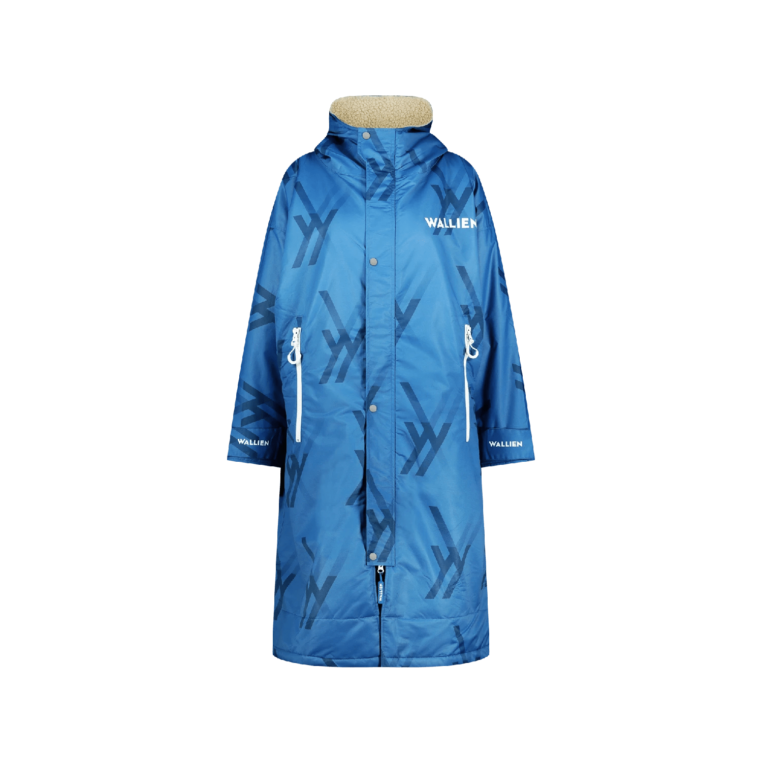 All-Weather Changing Robe for Unrivaled Comfort in Blue – WALLIEN